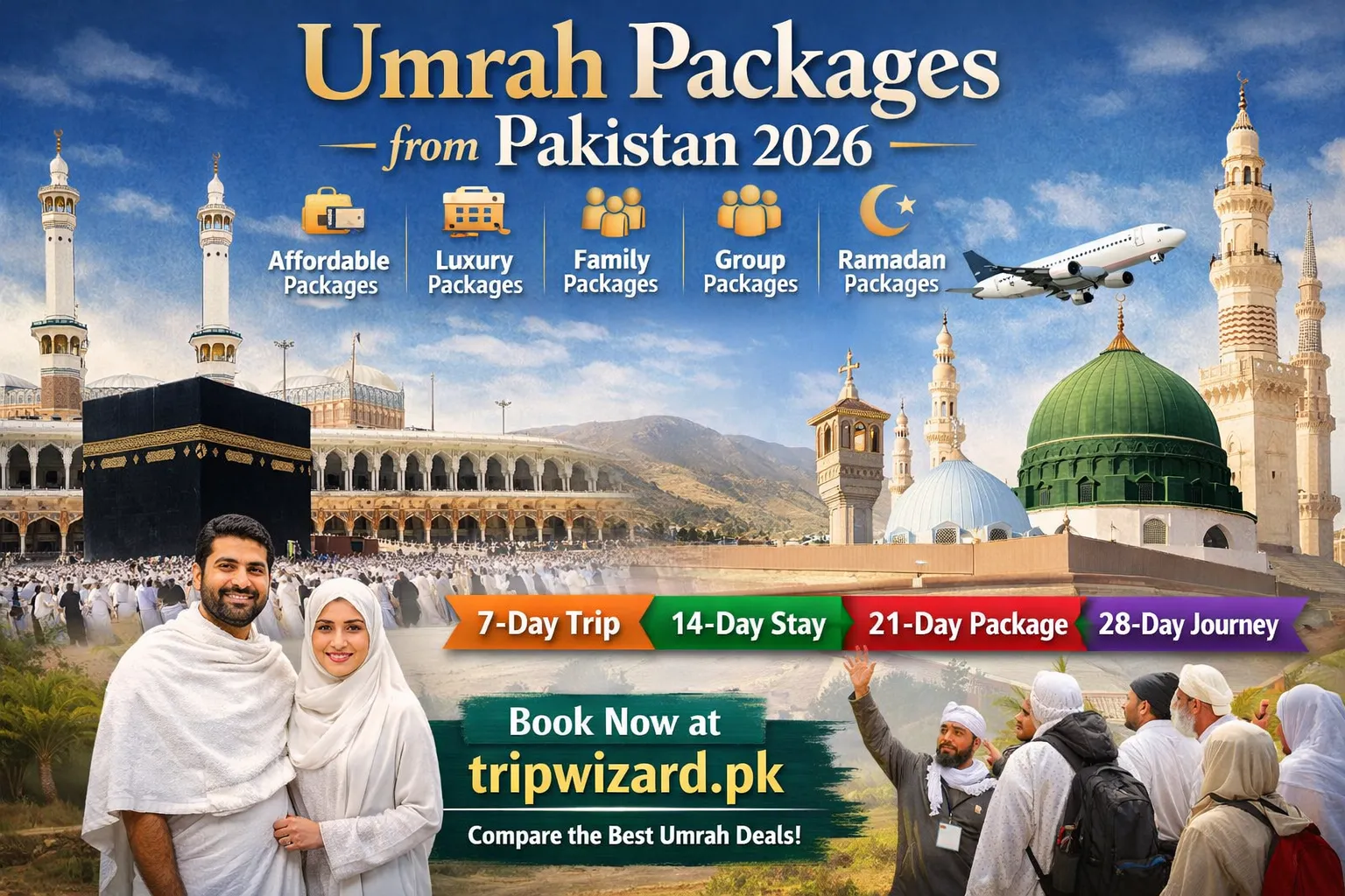 Best Umrah Packages from Pakistan: Luxury Deals for 2026